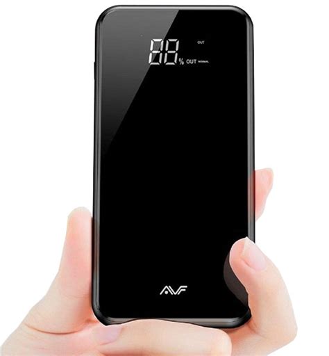 AVF In Wireless Charger Powerbank APBA WX With ALL QI Enable Phone