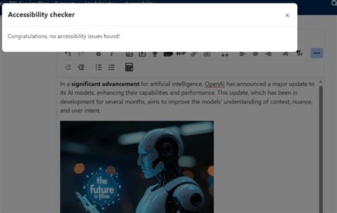 How To Use The Text Editor In Moodle Tinymce Learning And Teaching Hub