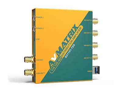AVMATRIX SD1151-12G Multi-Rate Signal Processing Amplifier
