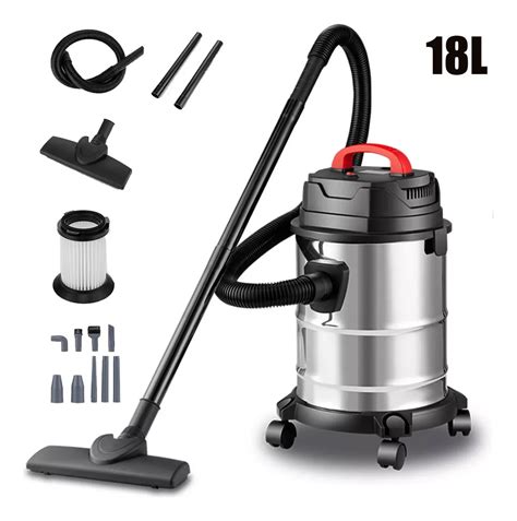 3 In 1 습식 건식 진공 청소기 18l 습식 건식 바닥 청소기 차고 자동차 가정 작업장용 필터 8 개 도구