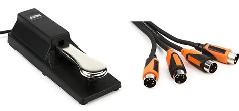 On Stage Ksp100 Keyboard Sustain Pedal Bundle With Roland Reverb