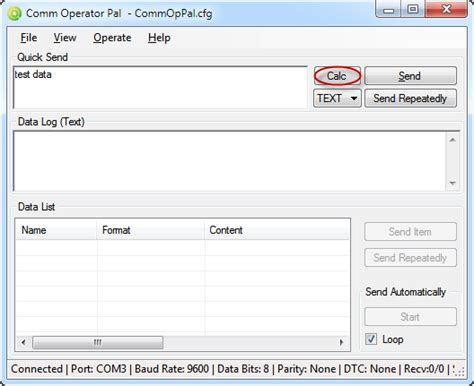 Comm Operator Pal Freeware Serial Port Tool