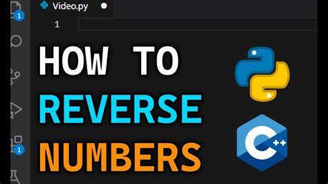 How To Reverse Numbers In Any Programming Language Youtube
