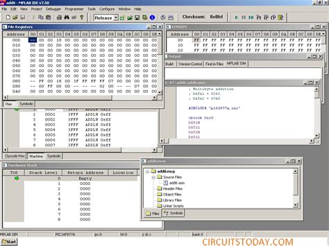 procedure to use mplab sim tutorial basics how to use mplab sim