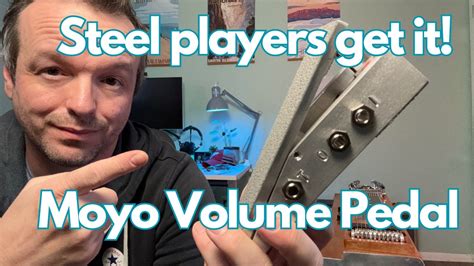 Moyo Mini Volume Pedal Quality Build Compact Design Perfect For Steel Guitarists And More