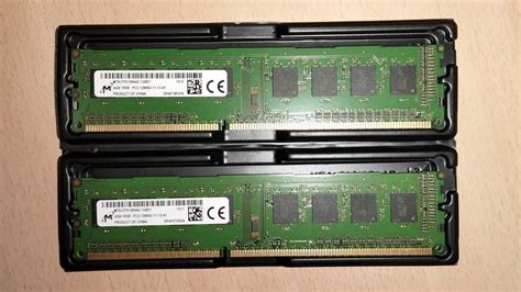 Micron Ddr3 1600 8gb 4gbx2 Desktop Memory Computers And Tech Parts