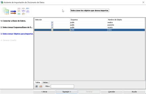 modelo er de una base de datos postgresql ¿cómo crearlo