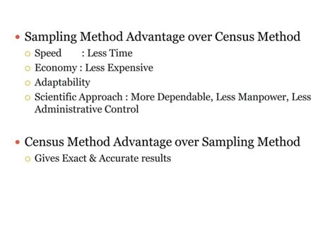 Census And Sampling Pptx