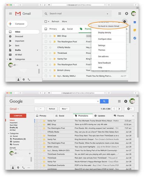 Gmail Themes Change With Time Freehorizon