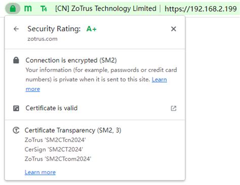 Intranet SSL Certificates Must Also Support Certificate Transparency ZoTrus