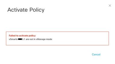 Create A VSmart CLI Template To Push A Centralized Policy Cisco