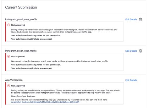 How Can I Get My App Using Instagram Basic Display Api Pass App Review Stack Overflow