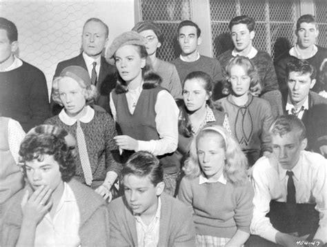 Splendor In The Grass Cast Members Group Portrait Excerpt From Film In