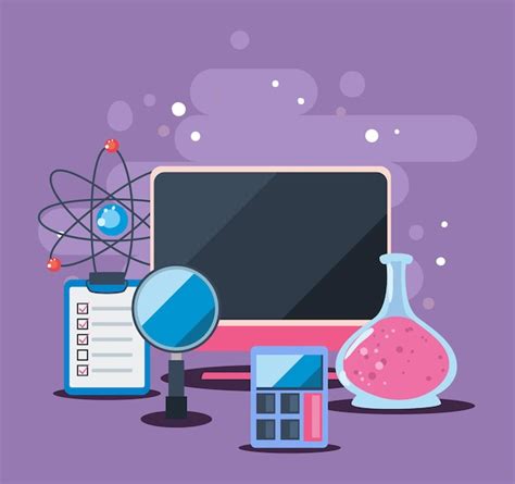 온라인 교육 디자인 프리미엄 벡터