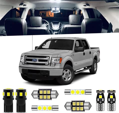 Endpage 9 Pieces F150 Interior Led Light Kit For Ford F 150 2009 2010