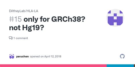 Only For Grch38 Not Hg19 · Issue 15 · Diltheylab Hla La · Github