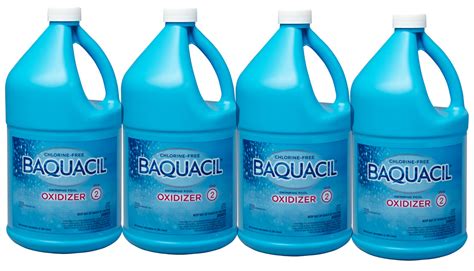 Baquacil Oxidizer 4 X 1 Gallon Bottles Pool Shock Item 84319