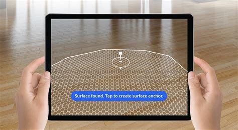 Scan A Space And Set A Surface Anchor