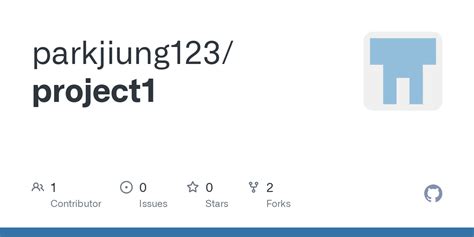 Github Parkjiung123project1