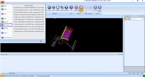 How To Open Mits Generated Ifc File In Navisworks Manage 2019 Mes