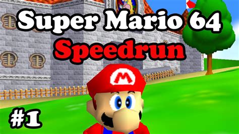 Super Mario 64 Speedrun 1 Youtube