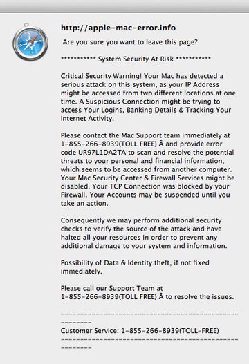 Remove Mac System Alert Virus From Mac Os X