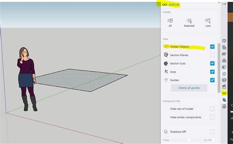 How Do You Remove The Grid On Hidden Surfaces SketchUp SketchUp Community