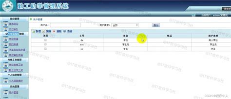 基于ssh的勤工助学管理系统【数据库设计、源码、开题报告】勤工助学管理系统开题报告 Csdn博客