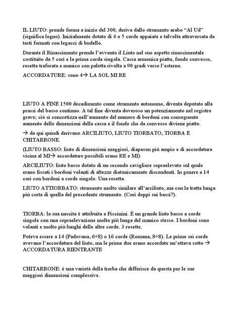 Il Liuto Pdf