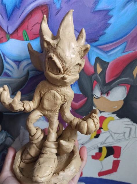 Я слепила Соника из пластилина Sonic Amino [rus] Соник ёж Amino