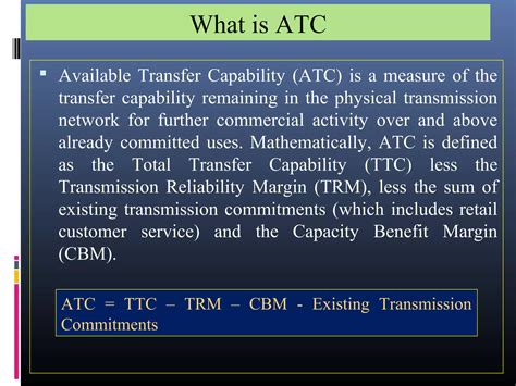 Available Transfer Capability Atc Sbw Ppt Ppt Computer Networking Computing