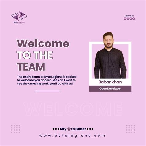 Byte Legions On Linkedin Welcometotheteam Bytelegions Odoodeveloper Newteammember Odoo