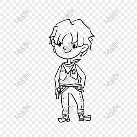 카우보이 모자 스케치 Png 일러스트 및 벡터 이미지 무료 다운로드 Lovepik