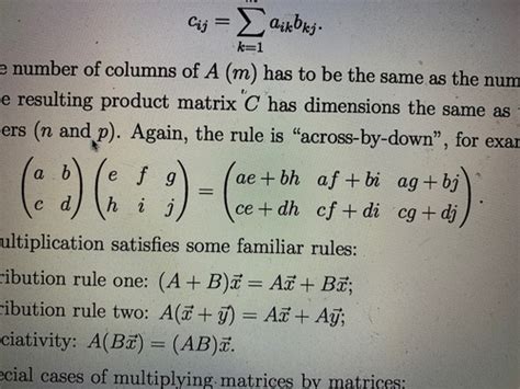 Matrices Flashcards Quizlet Matrices Flashcards Quizlet