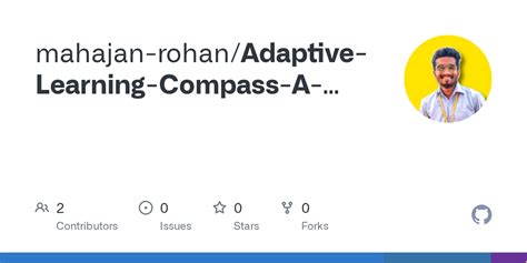 Github Mahajan Rohanadaptive Learning Compass A Profile Based