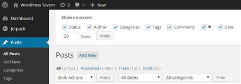 Add Infinite Scroll To The Wordpress Admin Wp Tavern