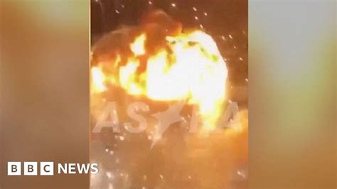 Watch Huge Explosion At Russia Arms Depot