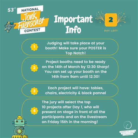 Fondation Jeunes Scientifiques Luxembourg On Linkedin 🌟 Just 2️⃣ Days Until The National Jonk