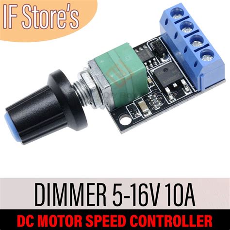 Jual PWM SPEED CONTROL 5 16V 10A DC MOTOR SPPED CONTROL LED DIMMER Shopee Indonesia