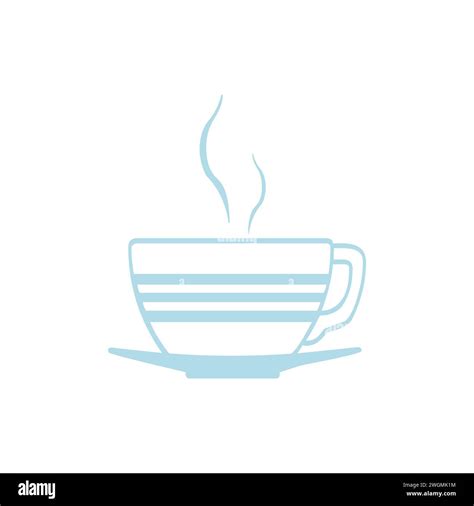 Hot Steaming Morning Coffee Stock Vector Images Alamy
