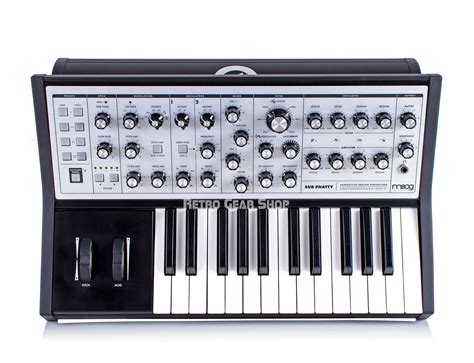 Moog Sub Phatty Analog Synthesizer Synth Keyboard Retro Gear Shop