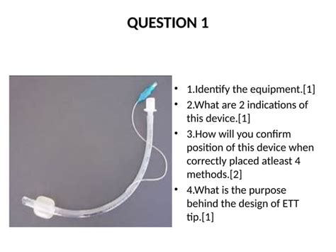 Anesthesiology Osce Questions For Dnb Exam Pptx