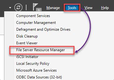 Discover The File Server Resource Manager FSRM For Windows
