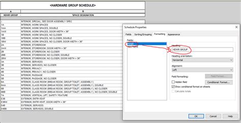 Solved Schedule Key Door Tagging Autodesk Community
