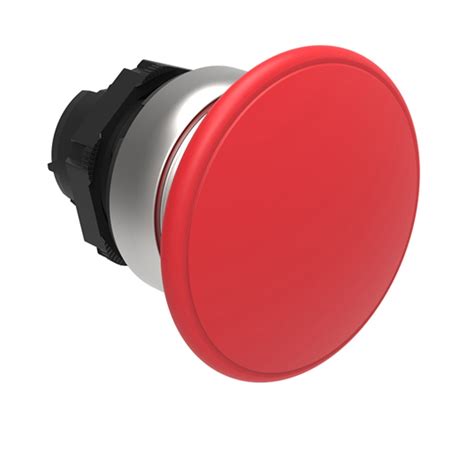 Mushroom Push Button Switch 40mm Head Momentary Return Red Sourceasi