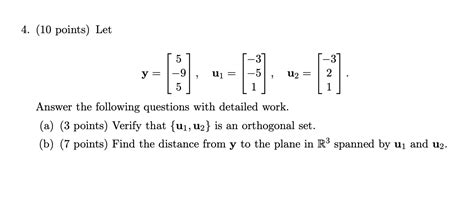 Solved 4 10 Points Let Chegg Com