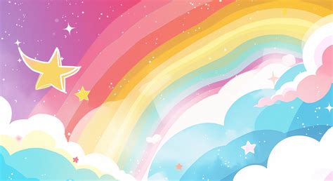 Cute Rainbow Wallpaper 100 Rainbow Backgrounds World Of Printables