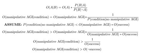 Strategy For Conditioning Generative Models — Ai Alignment Forum