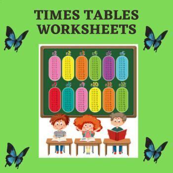 Times Tables Worksheet Printables By The Learning Apps TPT