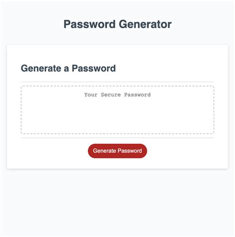Github Ke Lpasswordgenerator